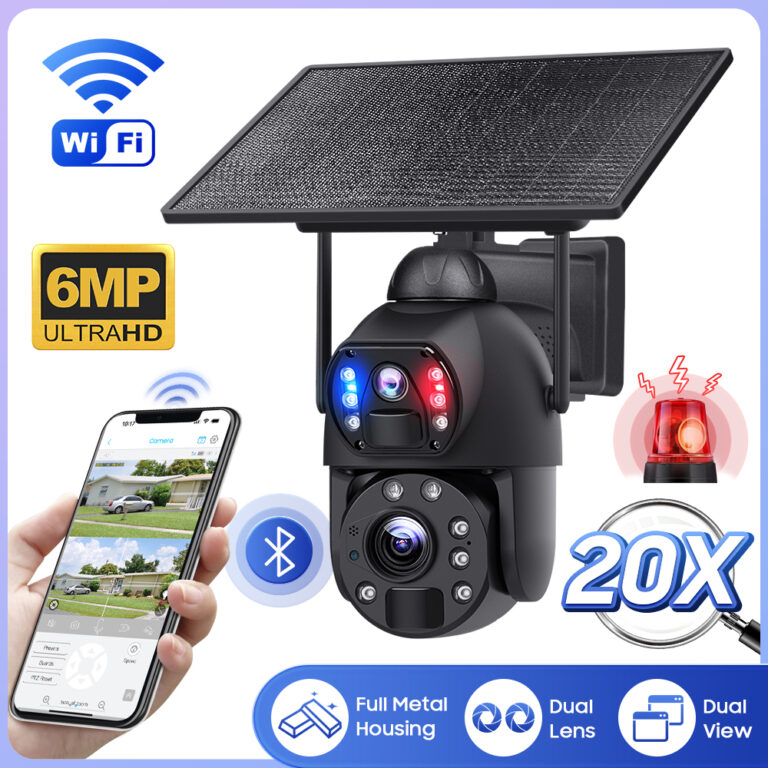 4G/3G Steel Solar PTZ Camera (With SIM and Memory) - AGRI SOLSEC